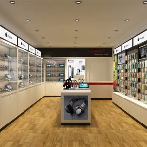#002 Phone Accessories Shop Interior Design - Custom Mobile Cell Phone ...
