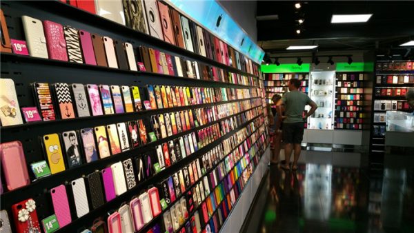 #002 Phone Accessories Shop Interior Design - Custom Mobile Cell Phone ...