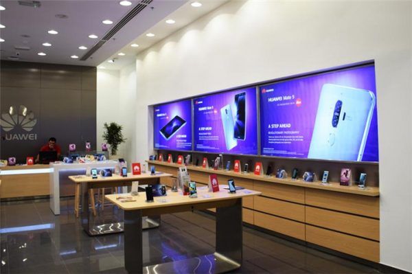 #018 Huawei Brand Concept Phone Store Design - Custom Mobile Cell Phone ...