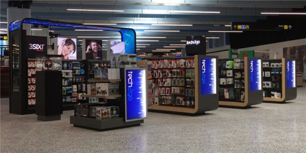 #021 Tech2go Electronics Store Display Solution - Custom Mobile Cell ...