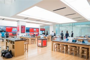 #024 Microsoft Surface Experience Store Interior - Custom Mobile Cell ...