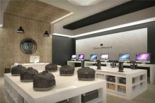 #055 Boutique Retail Electronic Shop Interior Design - Custom Mobile ...